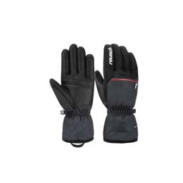 Reusch Damen Skihandschuhe "Snow King", grau, Gr. 10,5, mehrfarbig, 94% Polyester, 6% Polyurethan, Handschuhe, aus atmungsaktivem Material