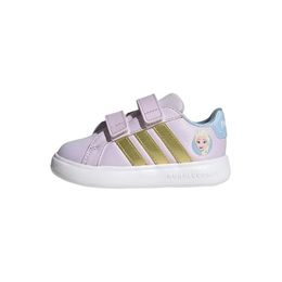 adidas Sportswear Sportschuh 'Grand Court Elsa' M&auml;dchen Gr&ouml;&szlig;e 25.5 gelb / pink