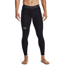 Under Armour Herren Lauftights "Under Armour LEGGINGS", schwarz, Gr. XXL, Jersey, Obermaterial: 79% Polyester, 21% Elasthan, Hosen, leichtes