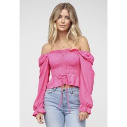 Cloud5ive Bluse Damen Gr&ouml;&szlig;e L fuchsia