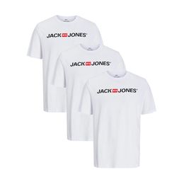 Jack & Jones Jack & Jones Shirt 'Basic' male White size S