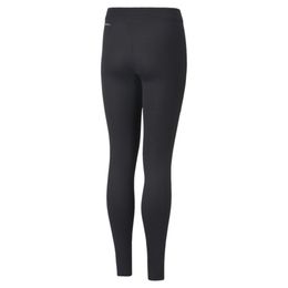Puma M&auml;dchen Trainingshose "LIGA BASELAYER LONG TIGHT JR", schwarz, Gr. 176, unifarben, Jersey, Obermaterial: 88% Polyester, 12% Elasthan, Hosen,