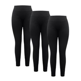 Meetwee Leggings female Black size 4XL