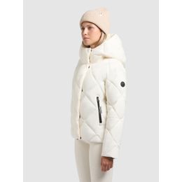 Khujo Damen Steppjacke "Lilian", wei&szlig;, Gr. XL, Obermaterial: 100% Nylon. Innenfutter: 100% Nylon. Wattierung: 100% Polyester, Jacken, Damen