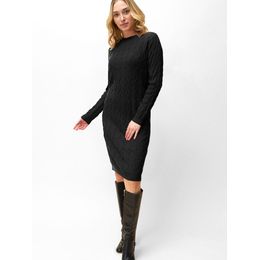 Passioni Strickkleid Damen Gr&ouml;&szlig;e L schwarz
