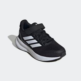 Kinder Laufschuh "RUNFALCON 5 KIDS", adidas Sportswear, Gr. 34, schwarz-wei&szlig;, Synthetik, Textil, Schuhe, mit Klettverschluss