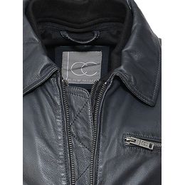 JCC Herren Lederjacke "31023633", blau, Gr. 54, Obermaterial: 100% Schafsleder; Futter: 100% Polyester; Wattierung: 100% Polyester, Jacken