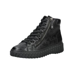 Paul Green Damen Ankleboots "Paul Green Stiefelette Glattleder", Gr. 38,5, schwarz, Glattleder, Schuhe