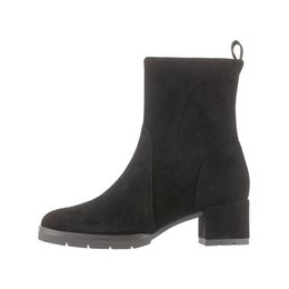 H&ouml;gl H&Ouml;GL Damen Bikerboots "H&ouml;gl Stiefel Veloursleder", Gr. 38schwarz, Veloursleder, Schuhe