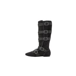 Mango Stiefel 'Billas' Damen Gr&ouml;&szlig;e 36 dunkelgrau Winterschuhe