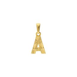 Lucardi Pendant 'Klassisch' female Gold size Onesize