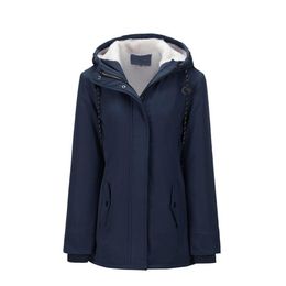 YOUTHUP Winter Jacket female Blue size 3XL