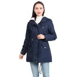 YOUTHUP Winter Jacket female Blue size S