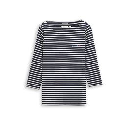 Tom Tailor Shirt Damen Gr&ouml;&szlig;e S navy / wei&szlig;