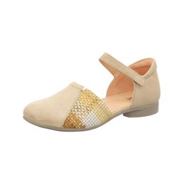 Think! Ballet Flats with Strap 'Guad2' female Beige size 40