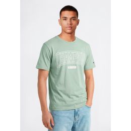 Champion Herren T-Shirt "COLLEGE Relax Fit Crewneck T-Shirt"ige, Gr. S, Obermaterial: 100% Baumwolle, Shirts, f&uuml;r sportliche Aktivit&auml;ten, sportlicher