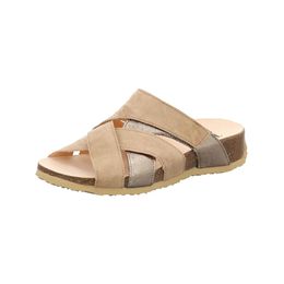 Think! Pantolette 'Mizzi' Damen Gr&ouml;&szlig;e 41 beige / taupe
