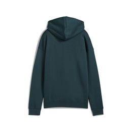 Puma Damen Kapuzensweatshirt "CLASS RELAXED HOODIE FL"gr&uuml;n terrain, Gr. XL, unifarben, Fleece, Obermaterial: 66% Baumwolle, 34% Polyester,