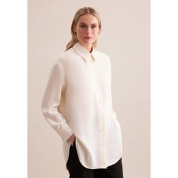 Seidensticker Damen Longbluse "Schwarze Rose", wei&szlig;, Gr. 38, unifarben, 100% Polyester, Blusen, 1/1 Kragen Uni