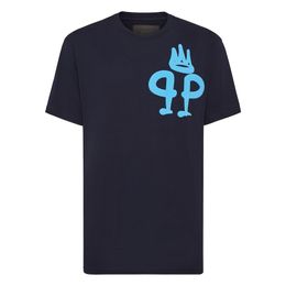 Philipp Plein T-Shirt 'King' Herren Gr&ouml;&szlig;e 5XL marine / azur