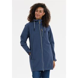 WHISTLER Damen Softshelljacke "Thora"blau, Gr. 44, unifarben, 96% Polyester, 4% Elasthan, Jacken, in wasser- und windabweisender Qualit&auml;t