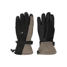 Skihandschuhe WHISTLER "Fenwick", Damen, Gr. L, braun, 94% Polyester, 6% Elasthan, unifarben, Handschuhe, mit touchscreen-kompatiblen Fingerspitzen