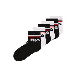 Fila Socken Jungen Gr&ouml;&szlig;e 27/30.5 rot / schwarz / wei&szlig;