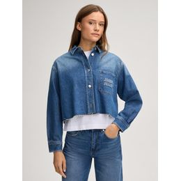 JOOP! Jeans Bluse 'Udela' Damen Gr&ouml;&szlig;e XL dunkelblau