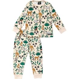 Villervalla Pajamas 'Winter Forest' boy Beige size 110/116