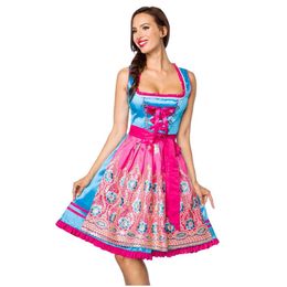 Dirndline Dirndl '2-tlg. Trachten-Set' female Blue size 3XL