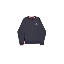 Alpha Industries Sweatshirt 'Basic Small Logo' male Blue size 5XL