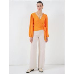 Bigdart Bluse Damen Gr&ouml;&szlig;e L orange
