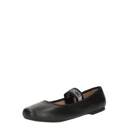 Love Moschino Ballerina Damen Gr&ouml;&szlig;e 35 schwarz / wei&szlig;