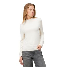 Zero Damen Strickpullover "Damen mit hohem Kragen", wei&szlig;, Gr. 42, unifarben, Strick, Obermaterial: 80% Viskose, 20% Polyamid. F&uuml;llung:, Pullover,
