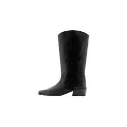 MANGO TEEN Cowboy Boots 'Cata' female Black size 39