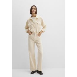 Mavi Damen Weite Jeans "MALIBU"tofu cord, Gr. 27, 98% Baumwolle, 2% Elasthan, Jeans, Wide Leg Jeans