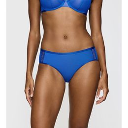 Triumph Damen Hipster "Palina Cosmic Heartbeat", Gr. 40, blau, Mesh, Obermaterial: 83% Polyamid, 17% Elasthan, Unterhosen, Triumph x Palina Rojinski,