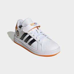 M&auml;dchen Sneaker "ADIDAS DISNEY COCO GRAND COURT KINDER", adidas Sportswear, Gr. 35cloud wei&szlig;, core schwarz, eqt orange, Synthetik, Schuhe, f&uuml;r Kinder