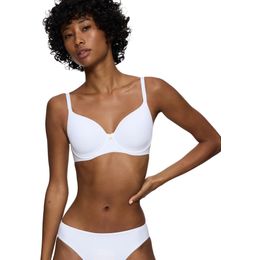 Triumph Damen B&uuml;gel-BH "Body Make-Up Essentials", Gr. 70, wei&szlig;, Microtouch, Obermaterial: 45% Polyester, 40% Polyamid, 15% Elasthan, Basic, BHs,