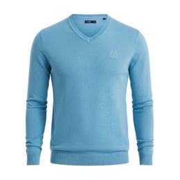 Ombre Pullover Herren Gr&ouml;&szlig;e L hellblau
