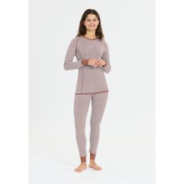 WHISTLER Damen Thermohose "CAMEA", beige, Gr. 36, meliert, 45% Wolle, 45% Polyester, 10% Elasthan, Hosen, mit hohem Merinowolle-Anteil