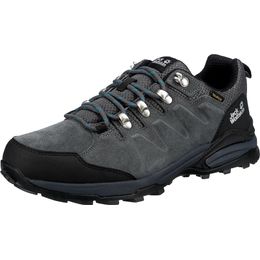 Jack Wolfskin Halbschuh 'Refugio' Herren Gr&ouml;&szlig;e 48 dunkelgrau / schwarz / wei&szlig;