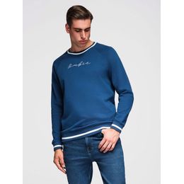 Ombre Sweatshirt 'OM-SSNZ-0244' male Blue size L