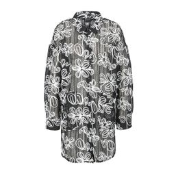 Freaky Nation Damen Blouson "Flower Vibes-FN", schwarz-wei&szlig;, Gr. L, Oberstoff: 100% Polyester, Jacken