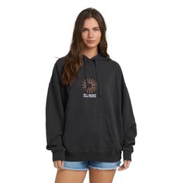 Billabong Damen Kapuzensweatshirt "Sun & Waves"schwarz sands, Gr. XS, 80% Baumwolle / 20% Polyester, Sweatshirts