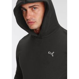 Puma Herren Kapuzensweatshirt "BETTER ESSENTIALS HOODIE FL", schwarz, Gr. XL, unifarben, Fleece, Obermaterial: 100% Baumwolle, Sweatshirts, mit
