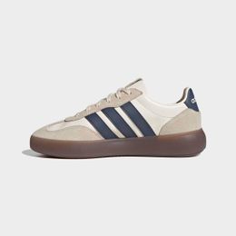 Herren Sneaker "BARREDA DECODE", adidas Sportswear, Gr. 42,5, beige, Leder, Schuhe, inspiriert vom Design des adidas handball spezial