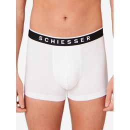 Schiesser Boxer shorts '95/5 Organic Cotton' male White size S