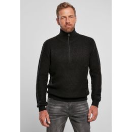 Brandit Damen Rundhalspullover "Brandit Herren Marine Troyer"schwarz, Gr. S, unifarben, 100% Polyacryl, Pullover