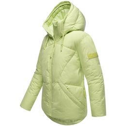 Navahoo Damen Steppjacke "Pastellzauber 14"lime, Basic, Gr. XL, Obermaterial: 100% Polyester; Innenfutter: 100% Polyester; Wattierung: 100%